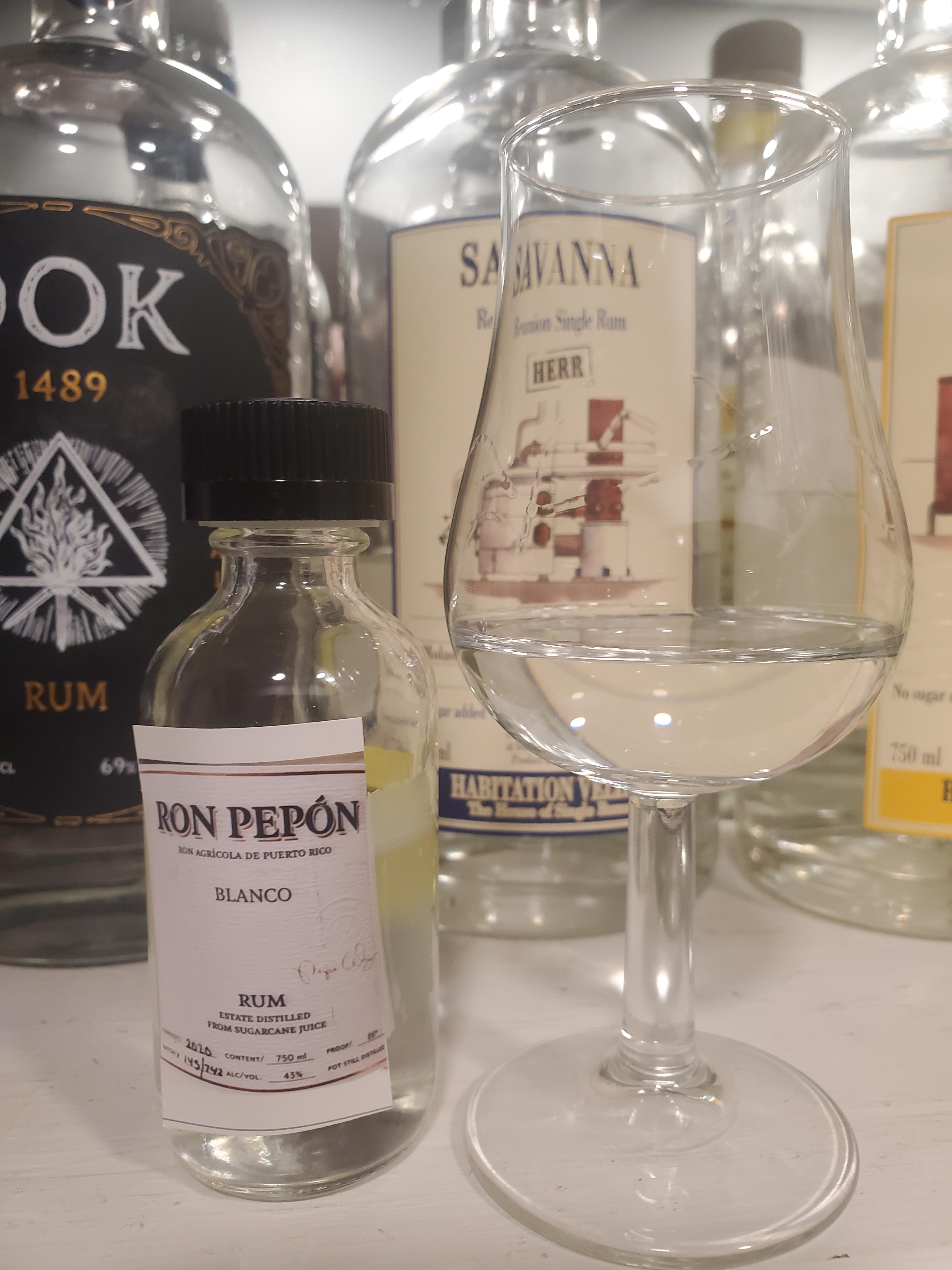 Review #729; Rum #173: Ron Pepon Blanco - The Auditor Reviews